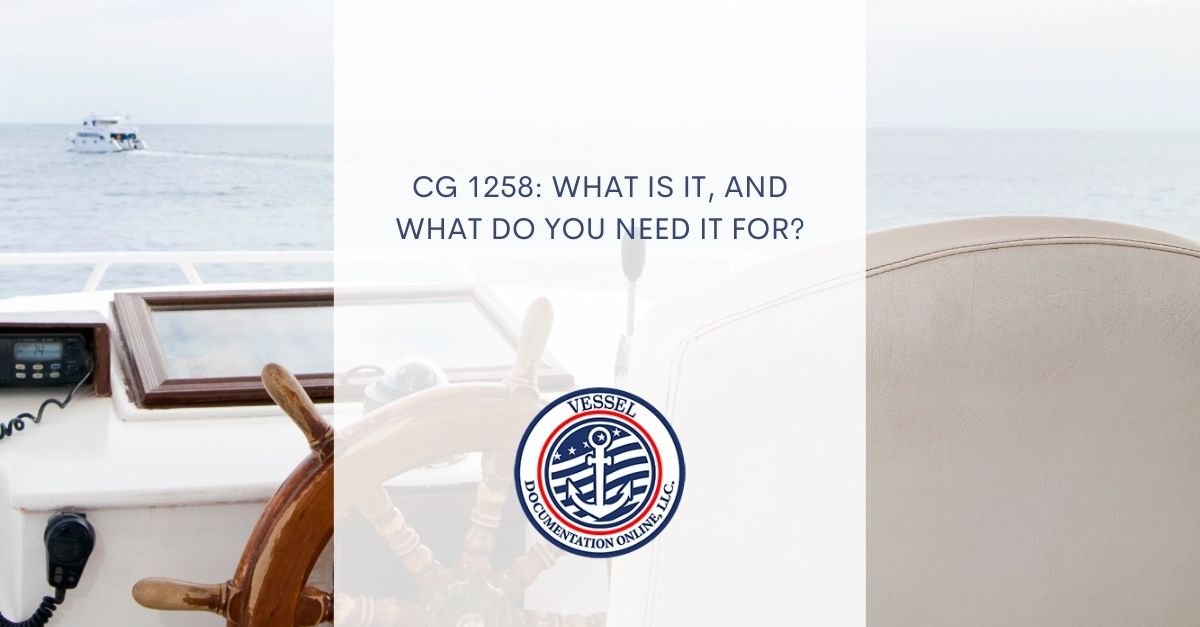 CG-1258: What Is It, And What Do You Need It For?